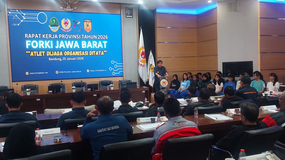 PB Forki Sebut Pembinaan Prestasi Karate Jabar Terbaik - Fokus Jabar
